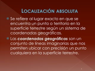 Ejemplo De Ubicación Absoluta