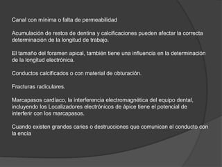 Localizadores apicales | PPTX