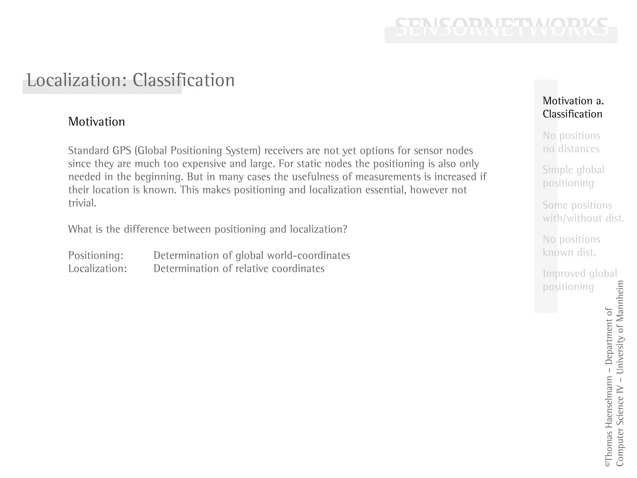Localization Pdf Computer Networking Computing