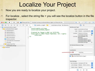 Localization for iOS | PPT