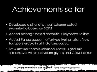 Localisation as a Political process: A case study on swathanthra malayalam computing | PPT