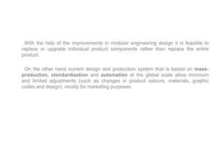Localisation and the design and production of sustainable products | PPT