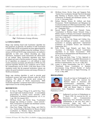 Localization based range map stitching in wireless sensor network under non line-of-sight ...