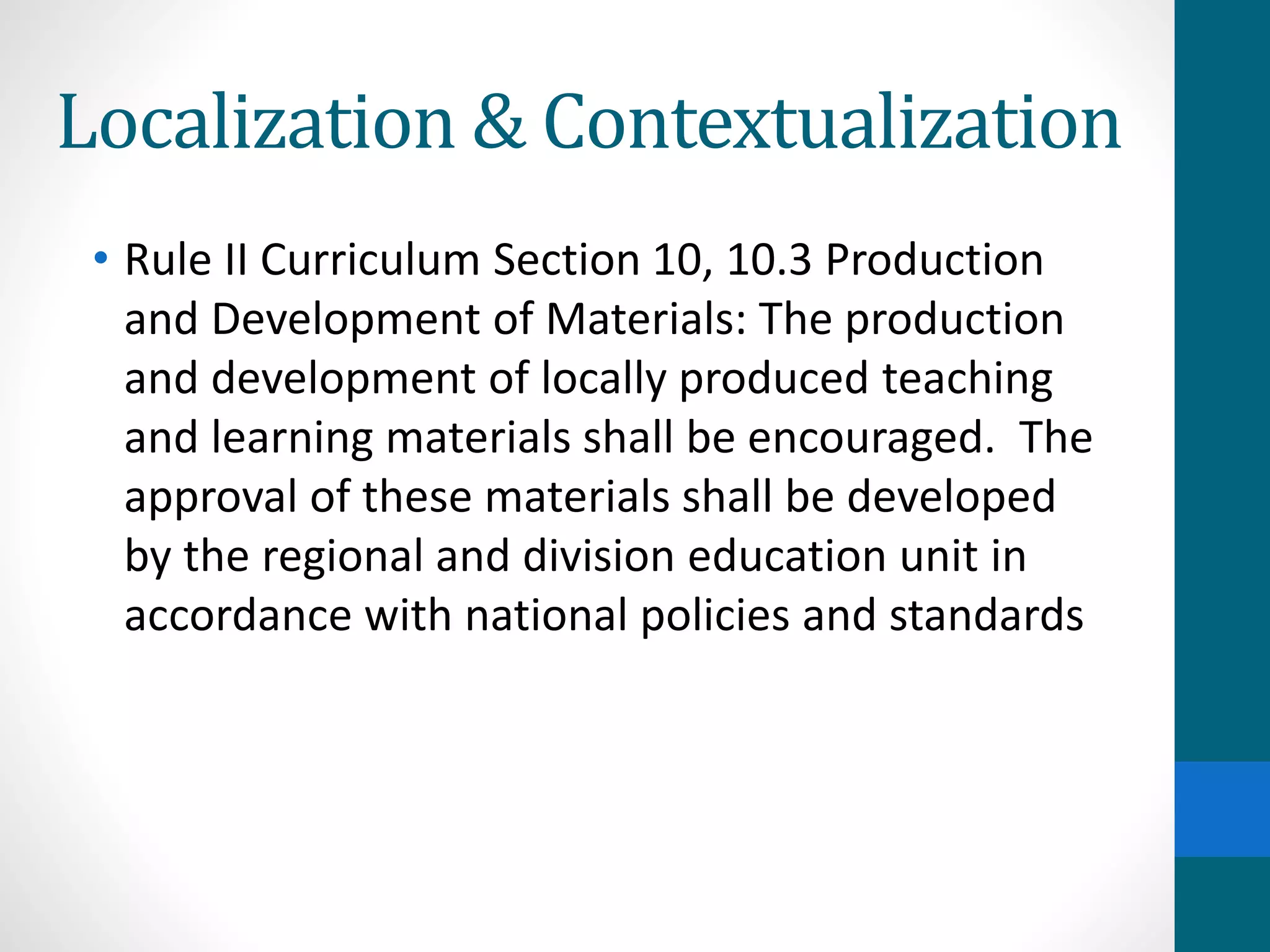 Localization & contextualization | PPTX