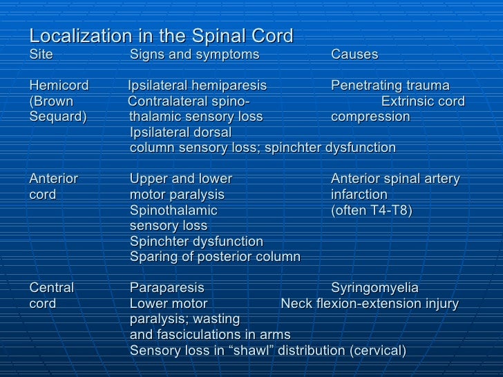Localization In Clinical Neurology