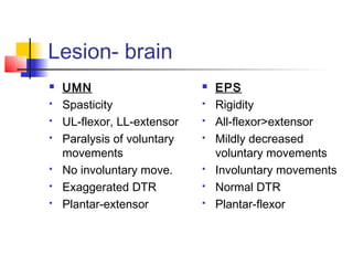 Localization in neurology 2 | PPT