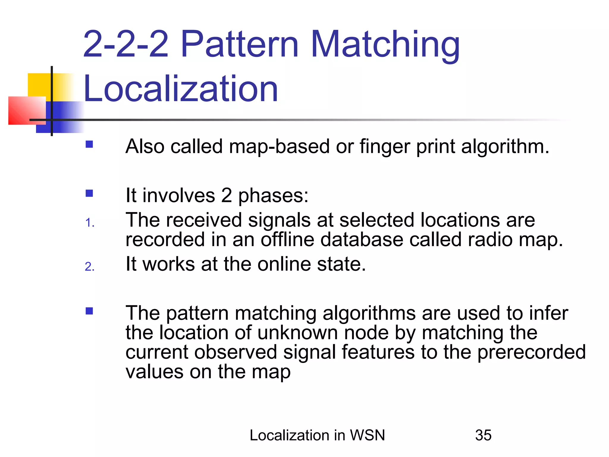 Localization in wsn | PPT