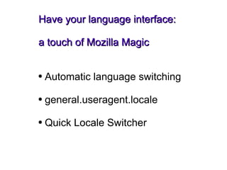 Localization Matters | ODP | Computing | Technology & Computing