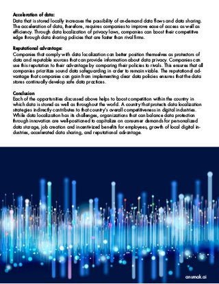 Localization of data privacy laws creates opportunities for competition.pdf