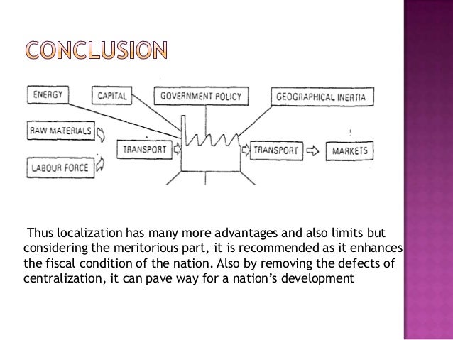 Localization of industry