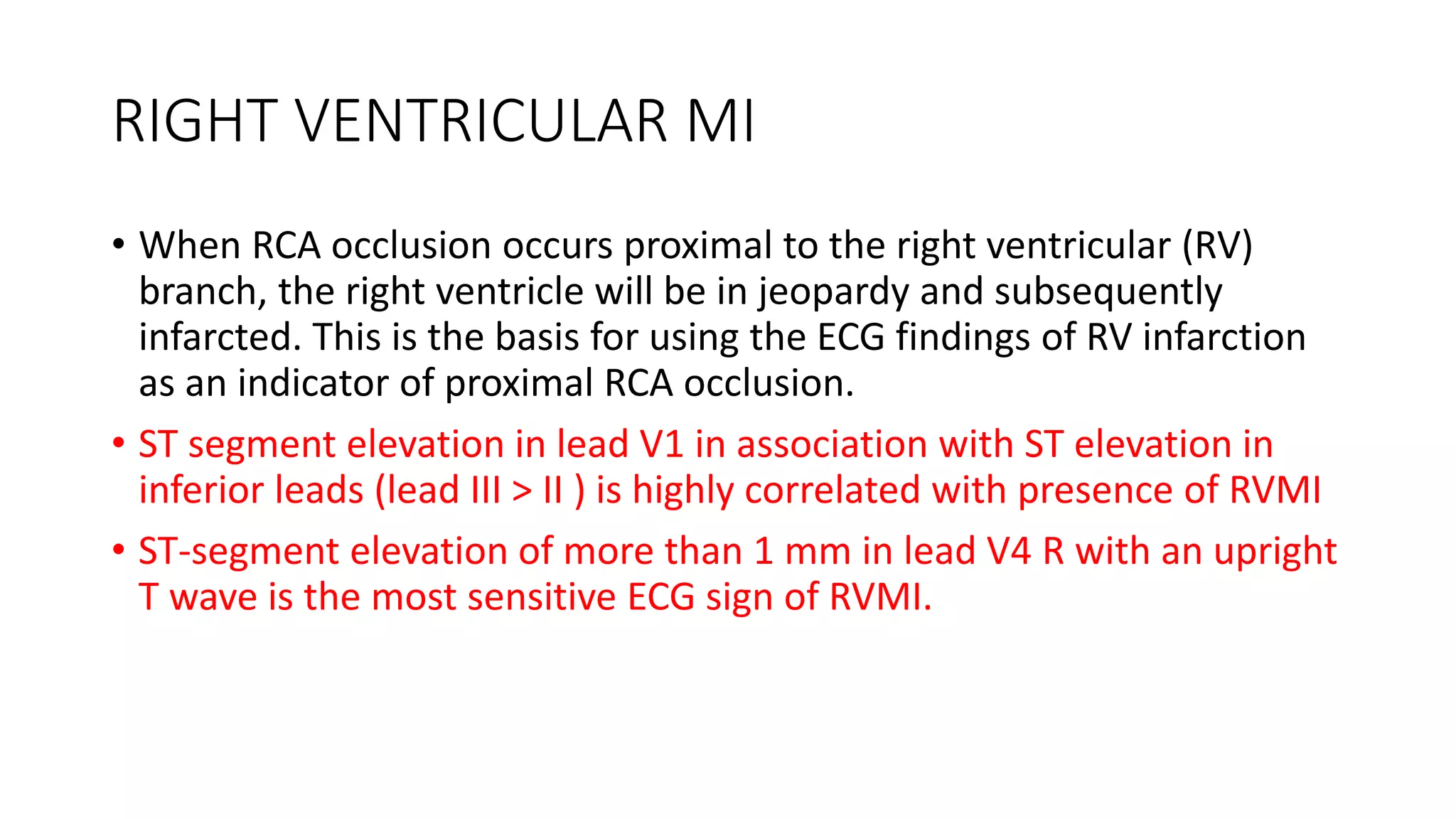 LOCALIZATION OF INFARCT RELATED CORONARY ARTERIES.pptx | Heart and ...