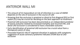 LOCALIZATION OF INFARCT RELATED CORONARY ARTERIES.pptx | Heart and ...