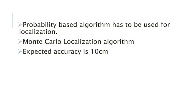 Localization Of Mobile Robots Ppt