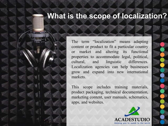 What is a localization service provider? | PPT
