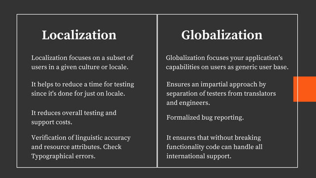 Localization Testing Services- Test Your Product Inside Out | PPT