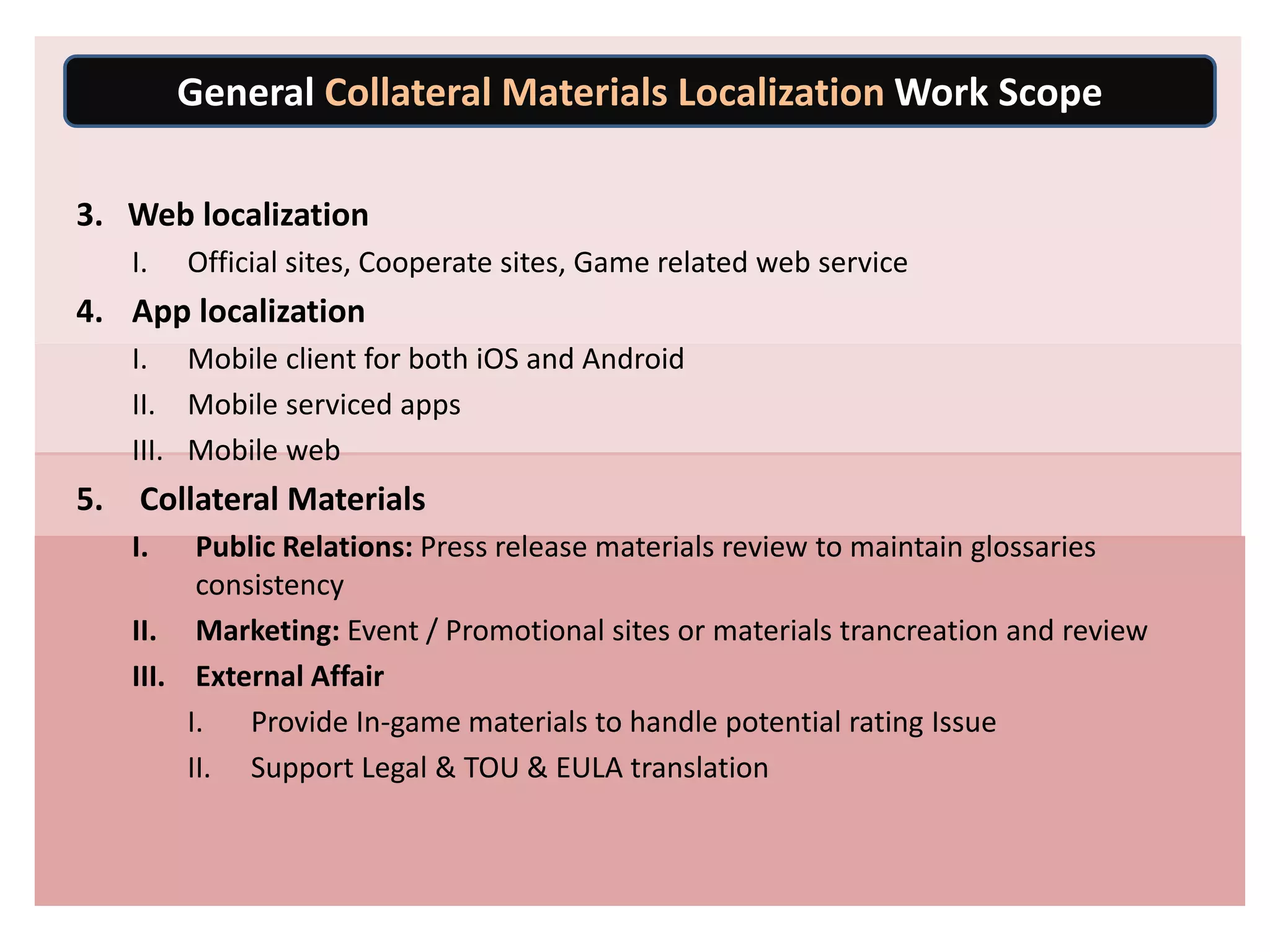 Process, Tool, Localization, Successful | PPT