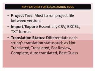 Process, Tool, Localization, Successful | PPT