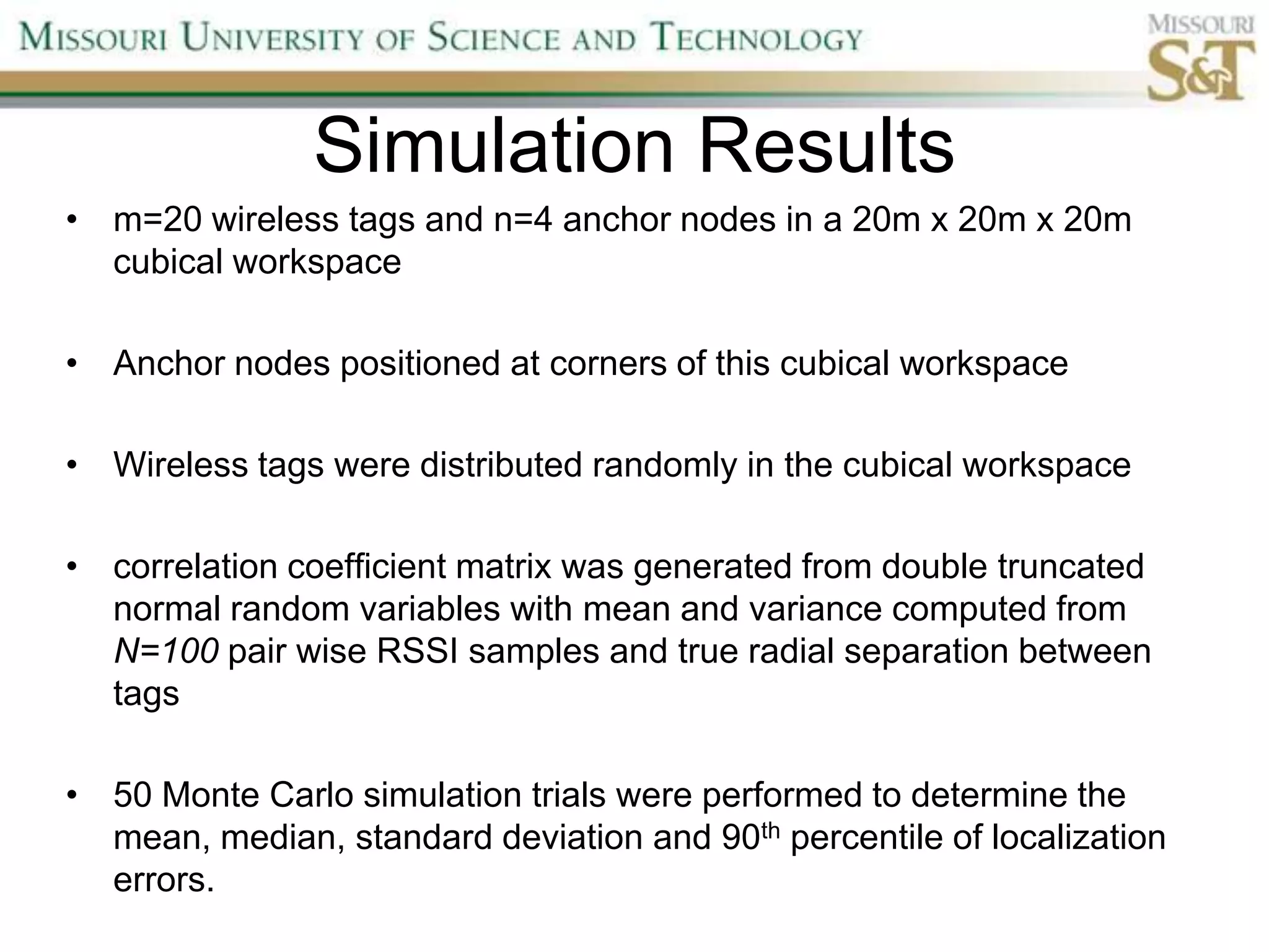 Localization of Objects using Stochastic Tunneling | PPT
