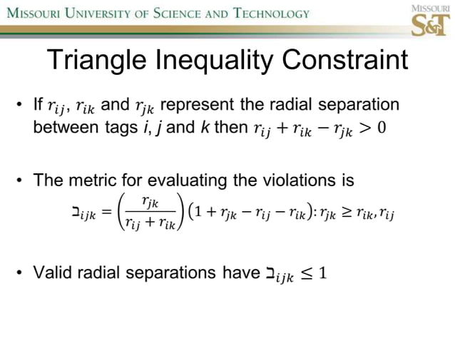 Localization of Objects using Stochastic Tunneling | PPT