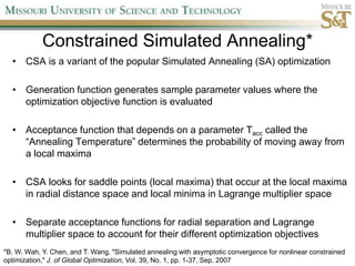 Localization of Objects using Stochastic Tunneling | PPT