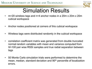 Localization of Objects using Stochastic Tunneling | PPT