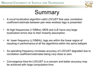 Localization of Objects using Stochastic Tunneling | PPT
