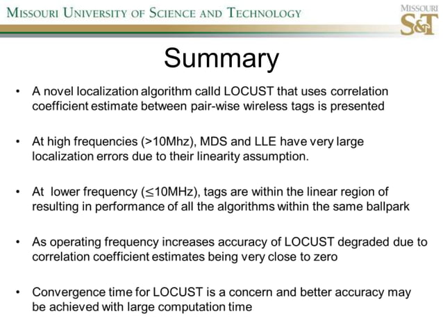 Localization of Objects using Stochastic Tunneling | PPT