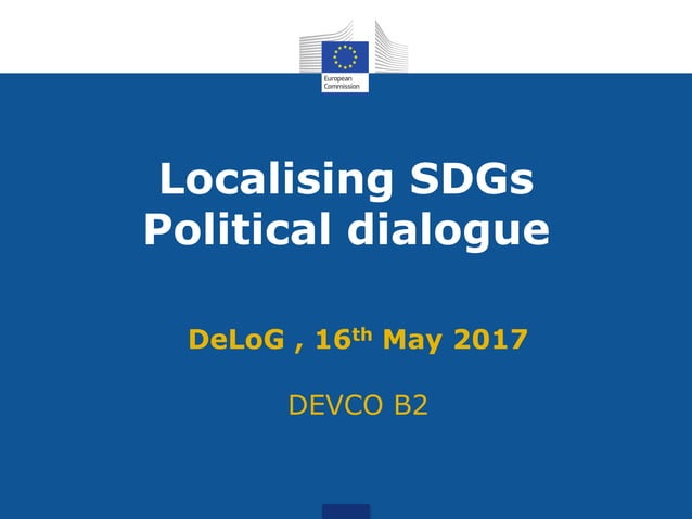 Localizing SDG Sylvia Kimpe | PPT