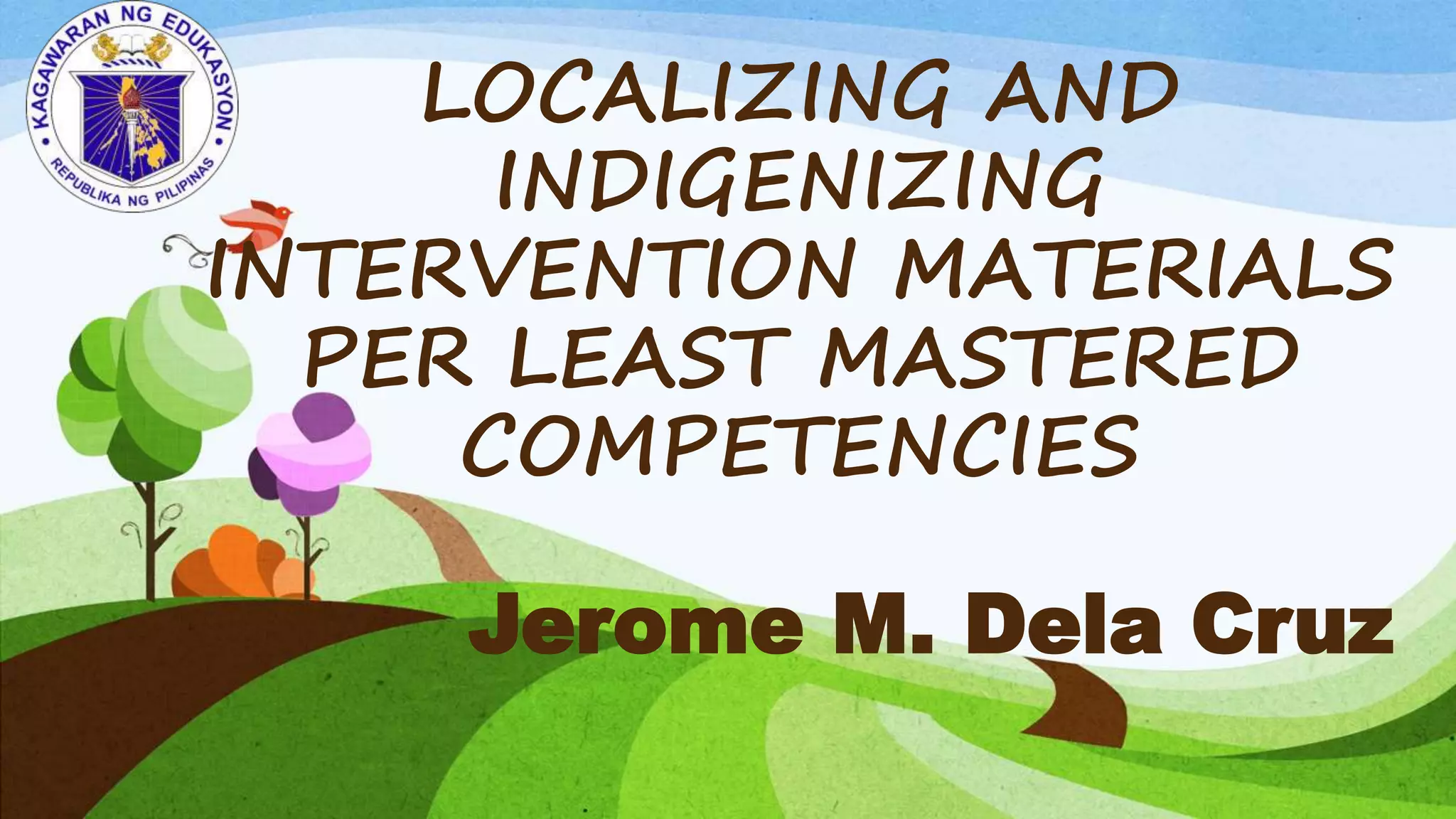Localizing and indigenizing | PPTX