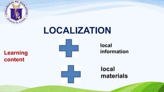 Localizing and indigenizing | PPTX