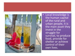 Local Knowledge | PPTX
