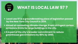 Local Law 97: A Groundbreaking Policy for a Sustainable Future | PDF ...