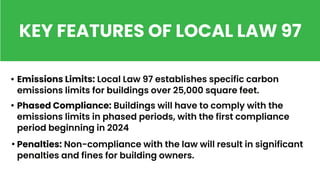 Local Law 97: A Groundbreaking Policy for a Sustainable Future | PDF
