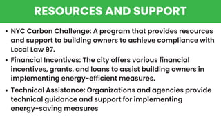 Local Law 97: A Groundbreaking Policy for a Sustainable Future | PDF