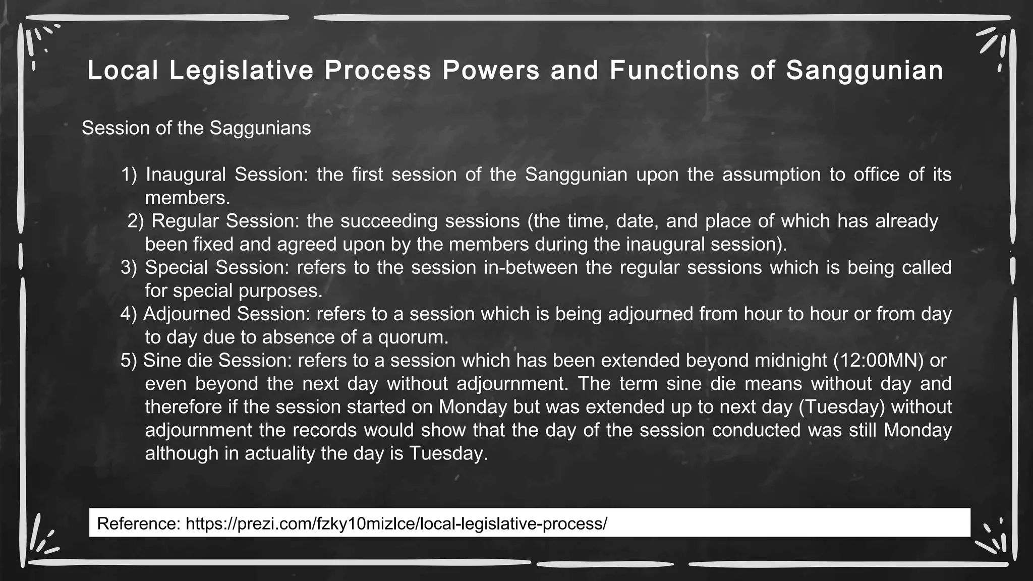 Local Legislation | PPT