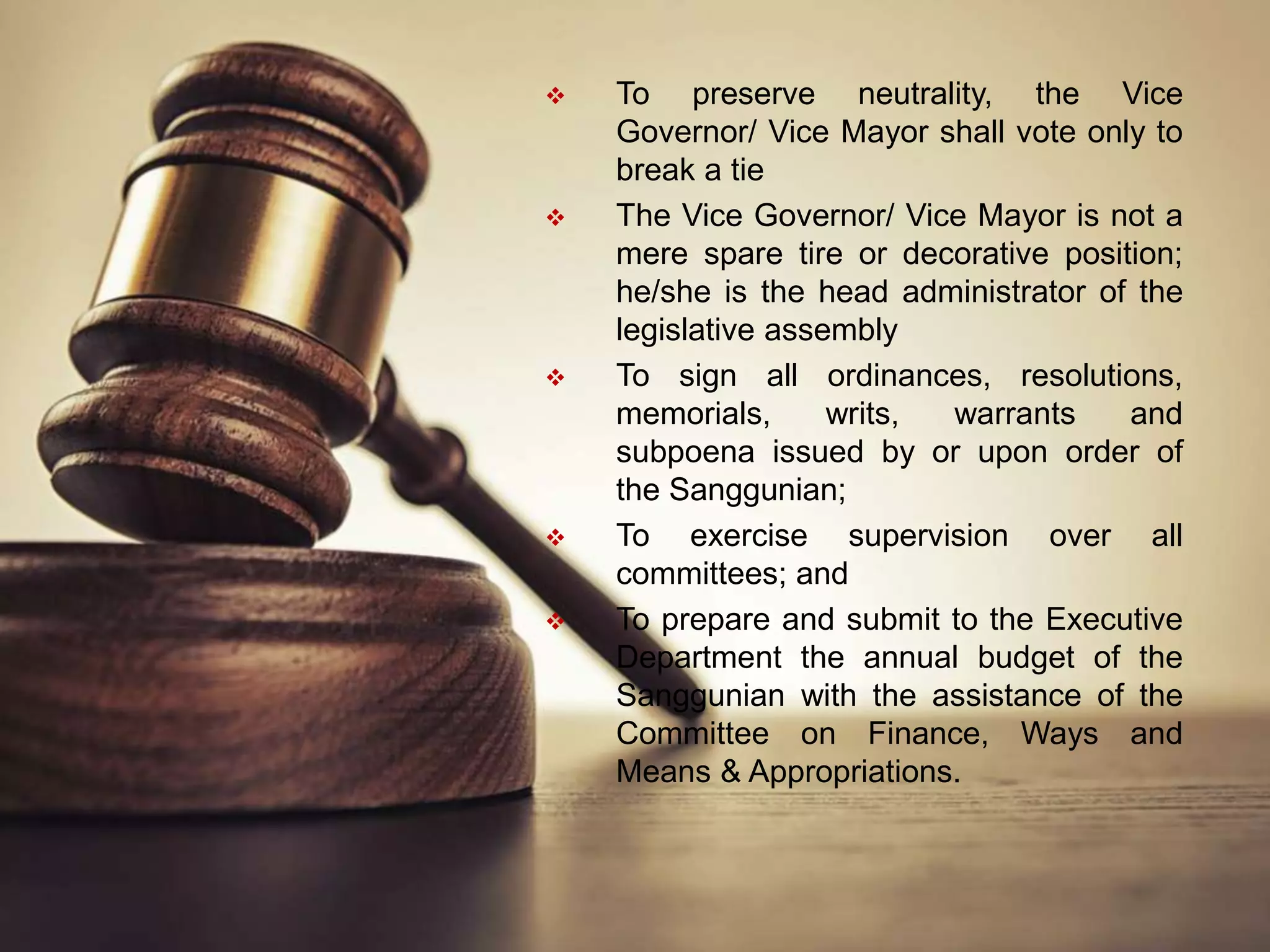 Local Legislative Process | PPTX