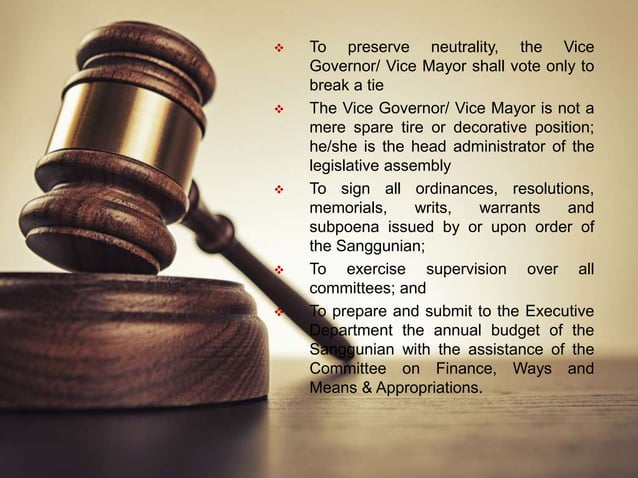 Local Legislative Process | PPTX