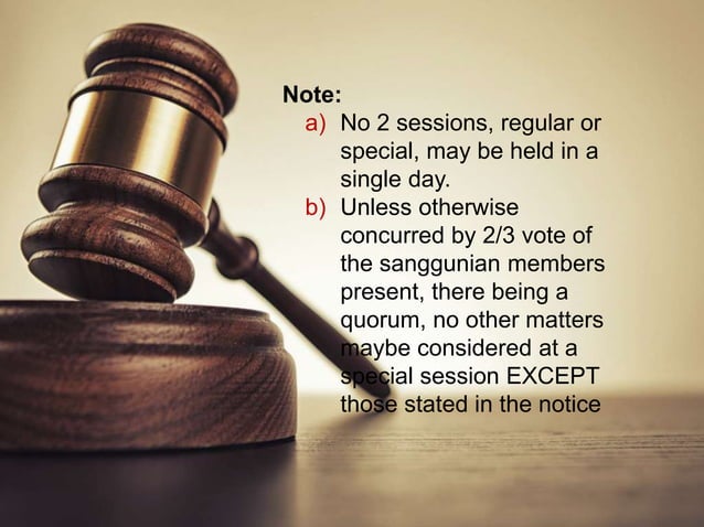 Local Legislative Process | PPTX