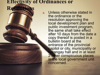 Local Legislative Process | PPTX