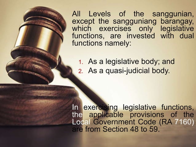 Local Legislative Process | PPTX