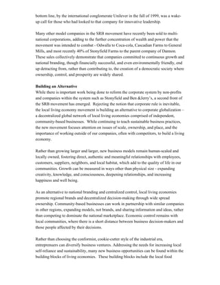 Local Living Economies | PDF
