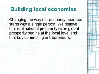 Local Living Economies | ODP