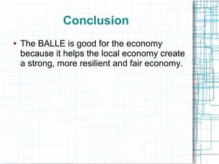 Local Living Economies | ODP