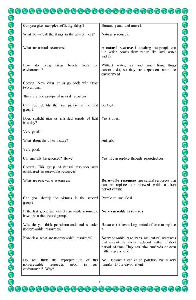 4A's Detailed lesson plan in Science 3 | DOCX | Environmental Services ...