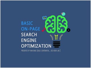 BASIC ON-PAGE SEO GUIDE | PPT
