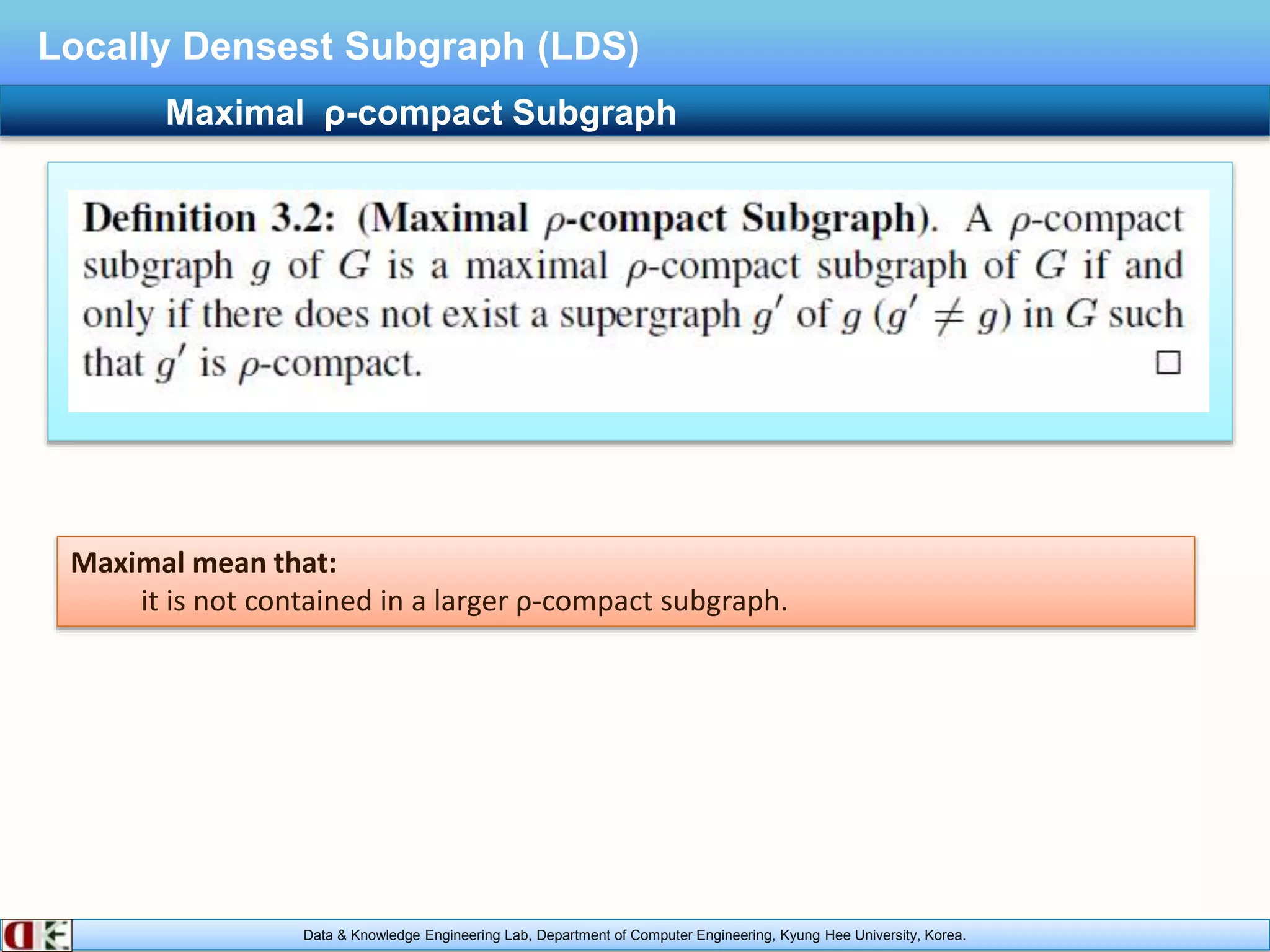 Locally densest subgraph discovery | PPT