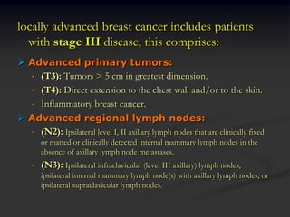 Locally advanced breast cancer | PDF
