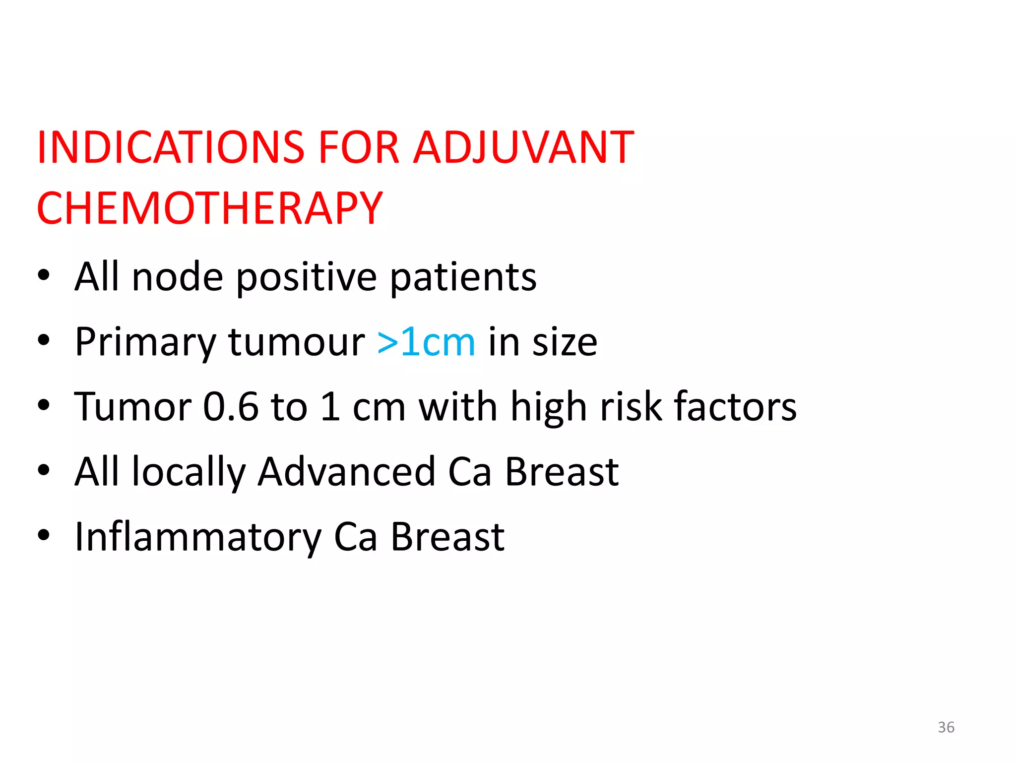 Locally advanced breast cancer | PPTX