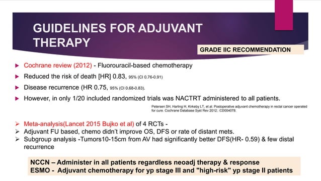 Locally Advanced Rectal Cancer | PPTX