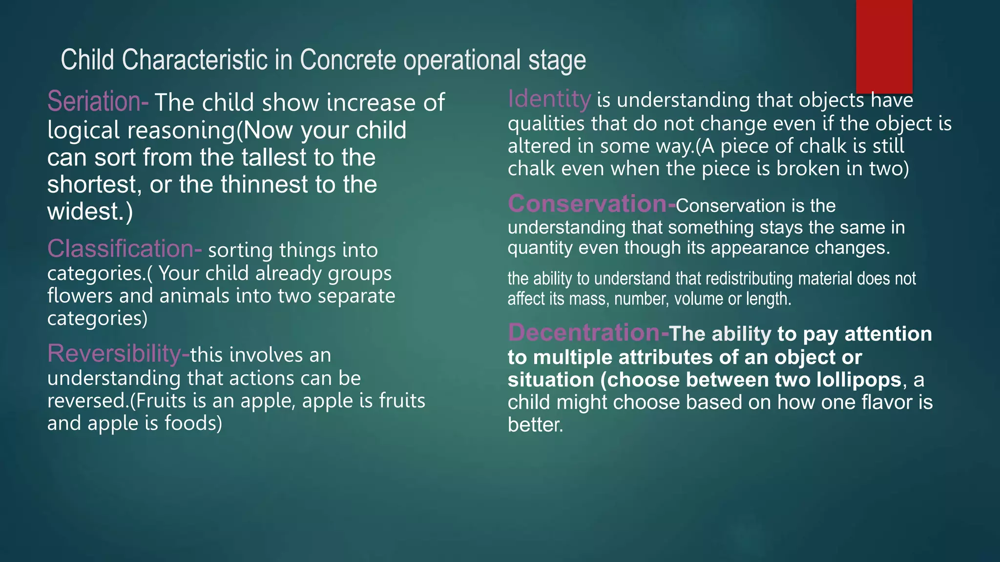 Jean Piaget: Cognitive development Theory. stages of cognitive ...